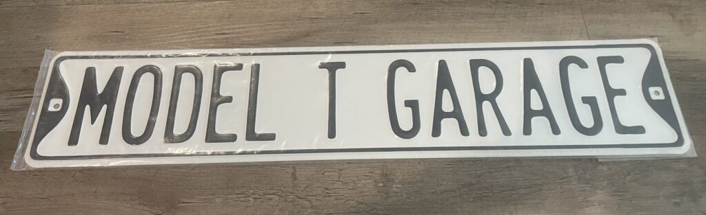 Model T Garage – Metal Signs