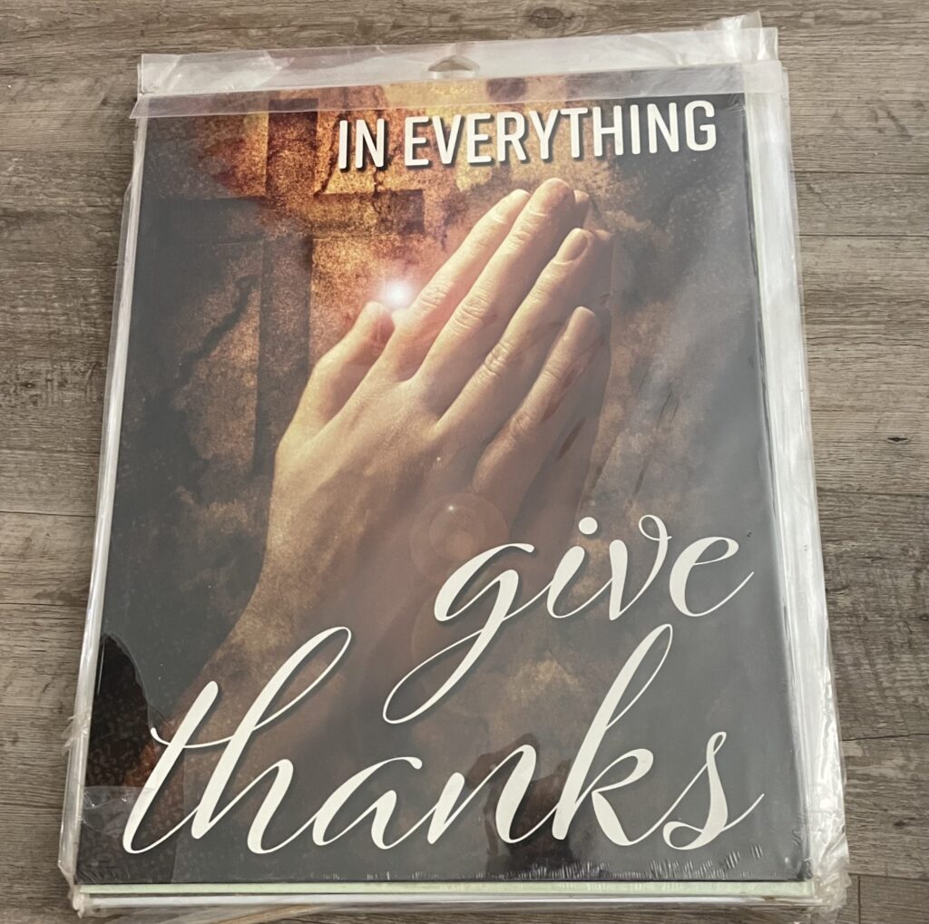 In Everything Give Thanks – Metal Signs