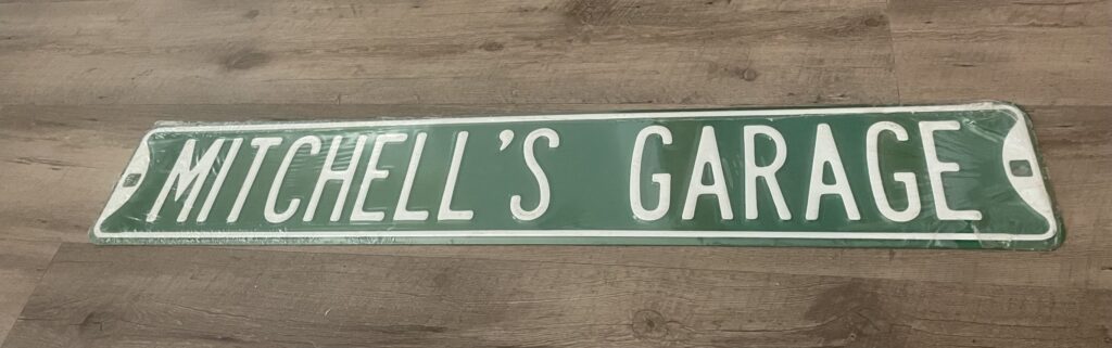 Mitchell’s Garage – Metal Signs