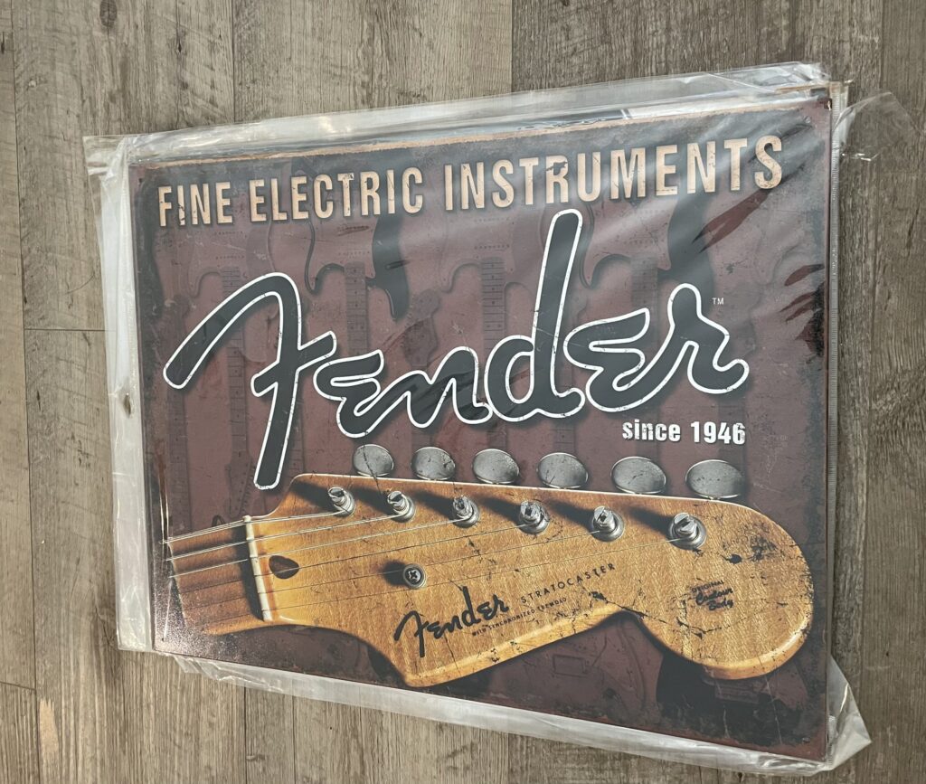 Fender-Headstock (Guitar) – Metal Signs