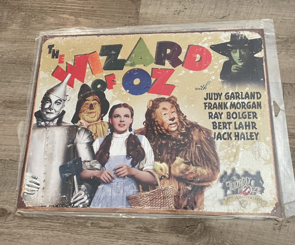 Wizard Of Oz 70th Anniversary – Metal Signs