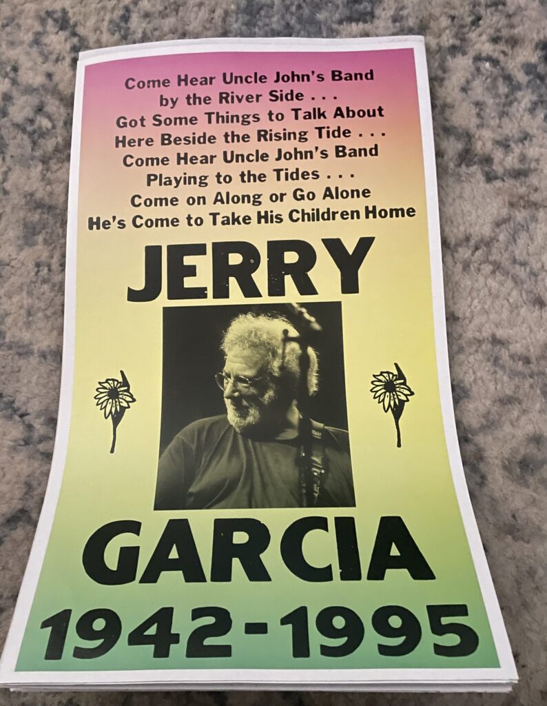 Jerry Garcia-1942-1995 – Metal Signs