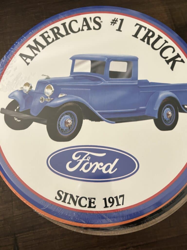 Ford-America’s #1 Truck Since 1917 (Round) – Metal Signs