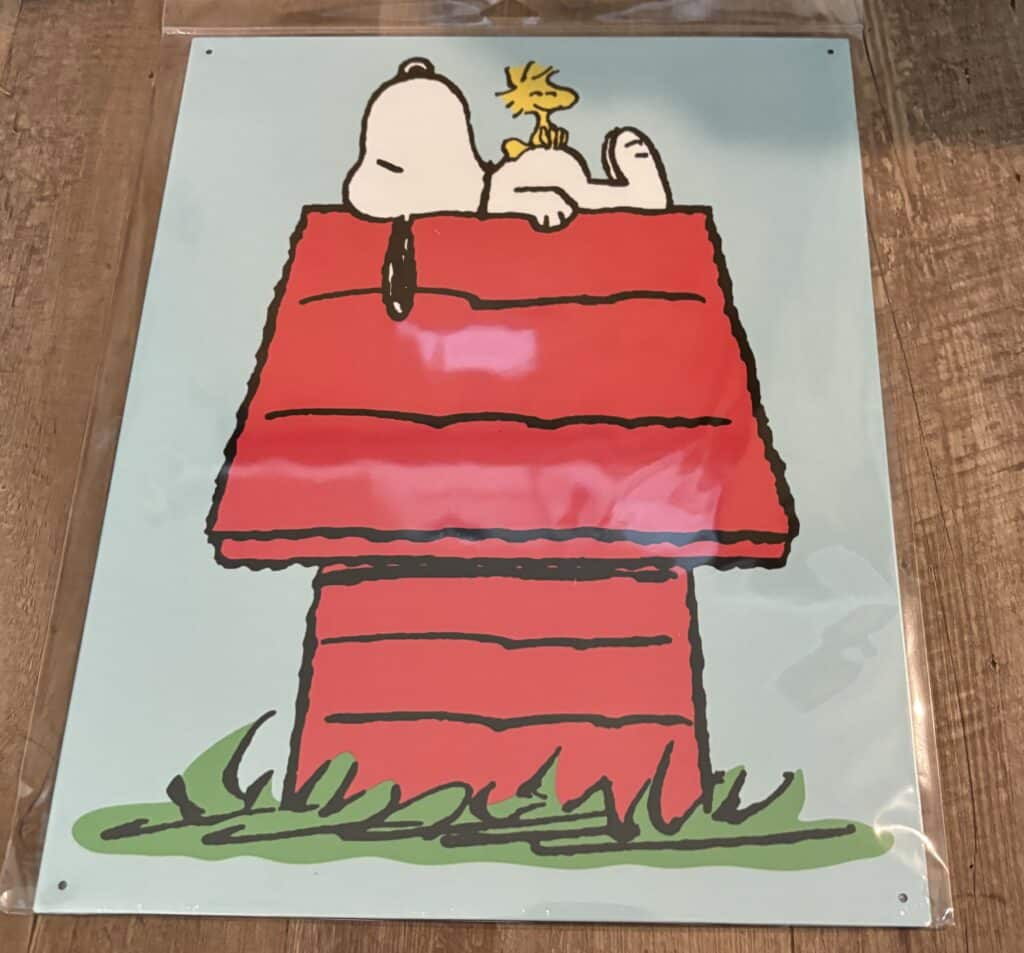 Snoopy & Woodstock – Metal Signs